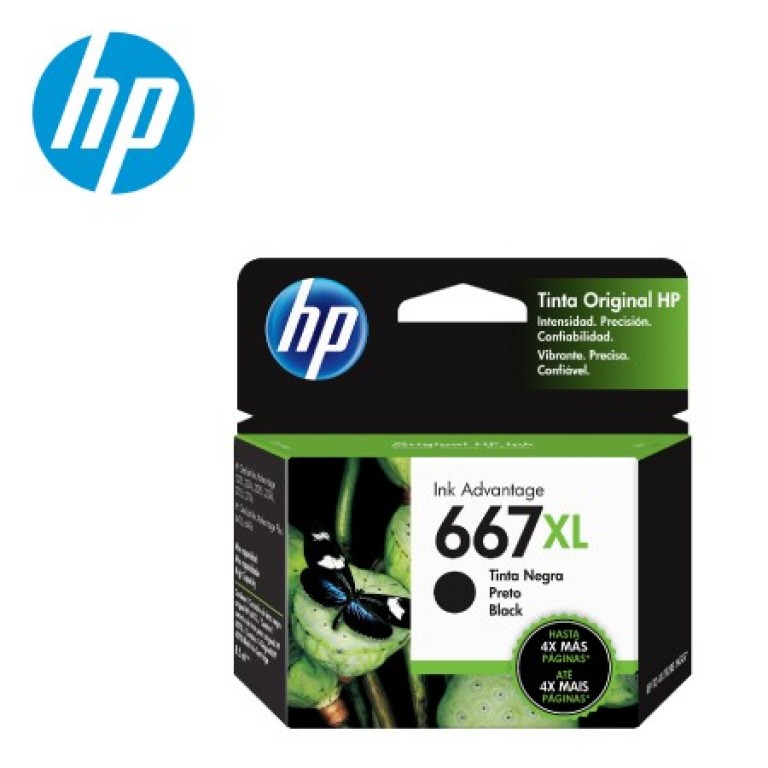 Genuine HP 667 XL Original Ink Cartridge (Black) – PPR Electronics