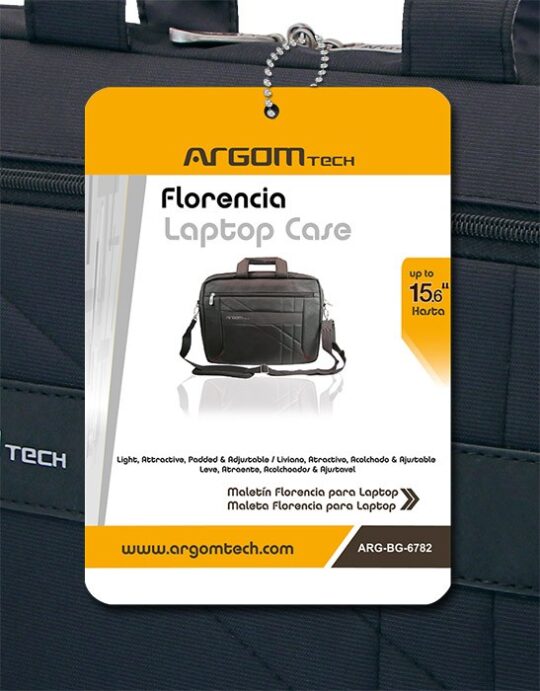 ARGOM TECH FLORENCIA LAPTOP CASE 15.6″ – PPR Electronics